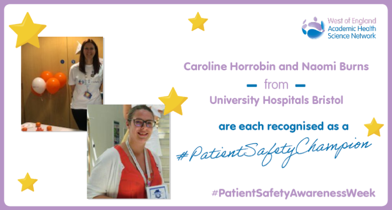Patient Safety Awareness Week CH NB8 - Health Innovation West of England