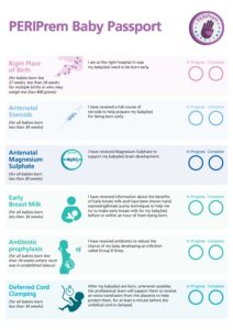 PERIPrem A4 Baby Passport (Colour) v2.0 - Health Innovation West of England