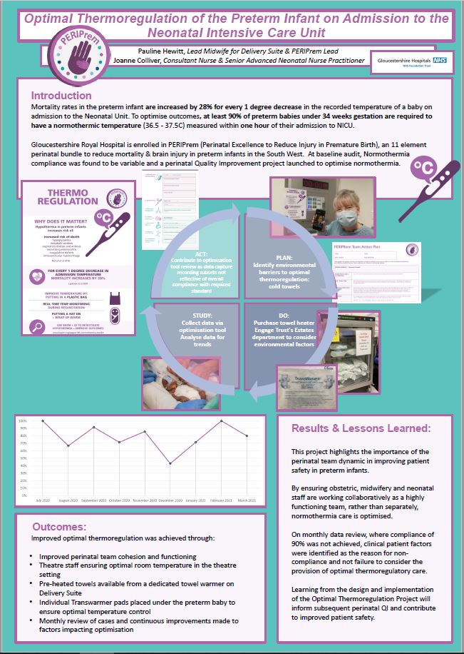 PERIPrem poster - Health Innovation West of England