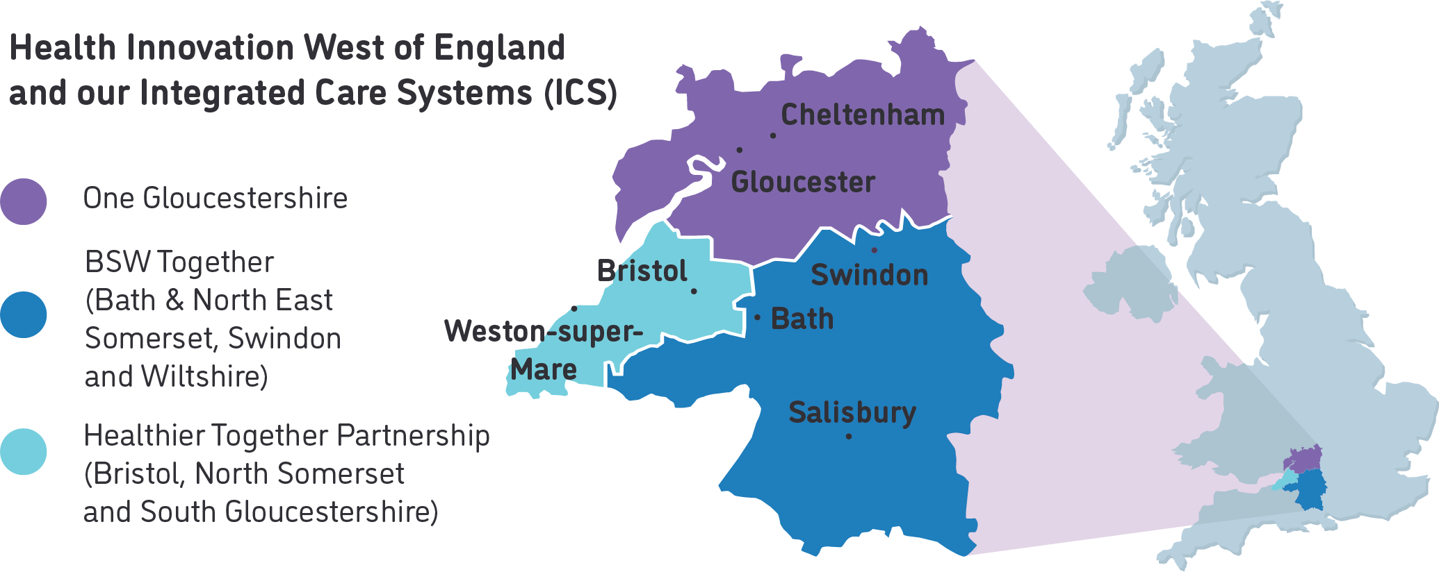Our region - Health Innovation West of England