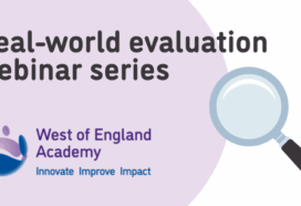 Introduction to real-world evaluation - Health Innovation West of England