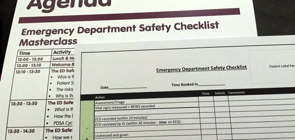 Emergency Department Safety Checklist Masterclass - Health Innovation ...